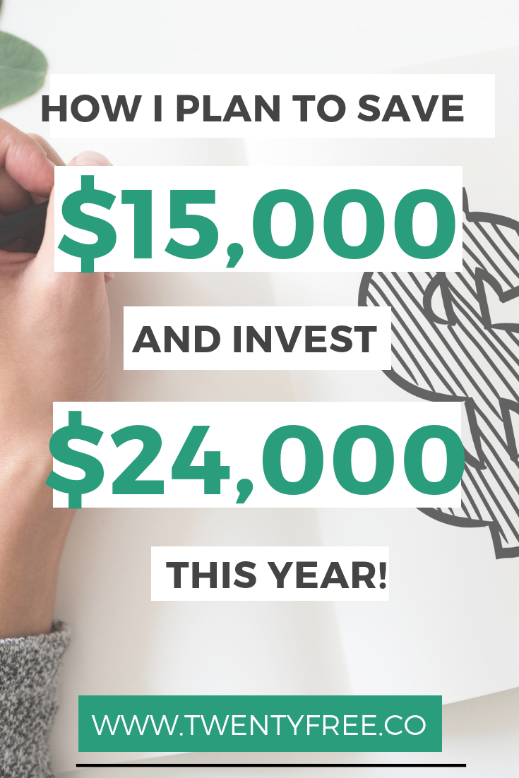 Spending Plan 2018 – Save $15k, Invest $24k, Live on $1k per month