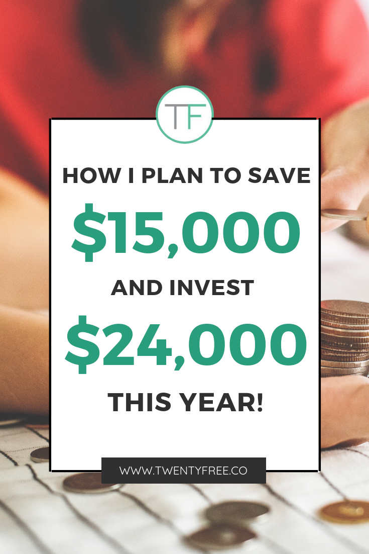 Spending Plan 2018 – Save $15k, Invest $24k, Live on $1k per month