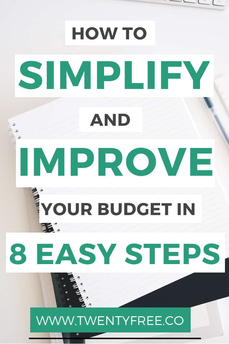How to Simplify + Improve Your Budget in 8 Easy Steps