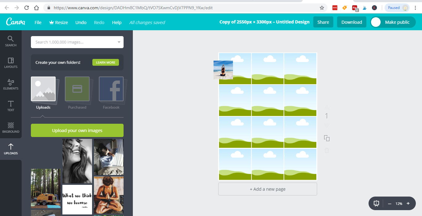 How to Create an Eye-Catching Vision Board in Canva